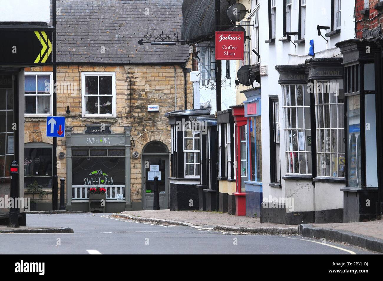 Sturminster Newton town centre, Dorset, UK Stock Photo - Alamy