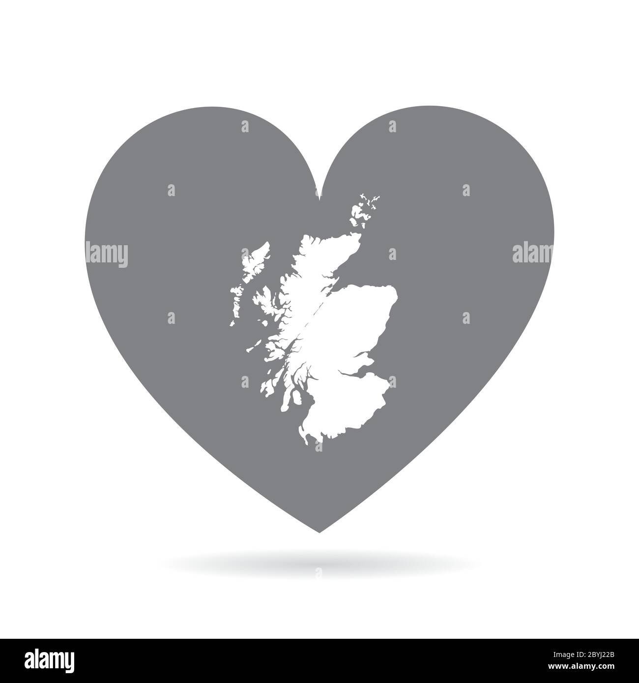 Scotland map of rubbish Stock Vector Images - Alamy