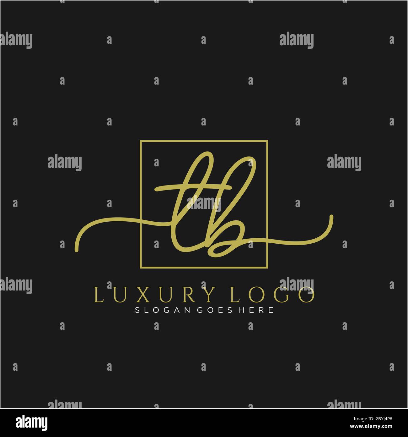 Tb letter logo hi-res stock photography and images - Alamy