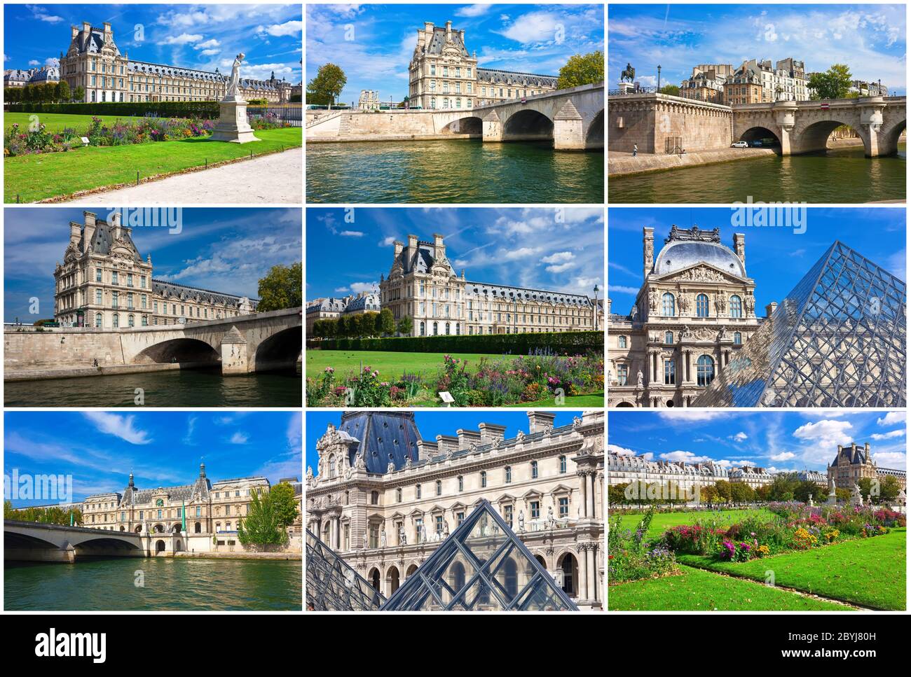 Louvre museum in Paris Stock Photo - Alamy