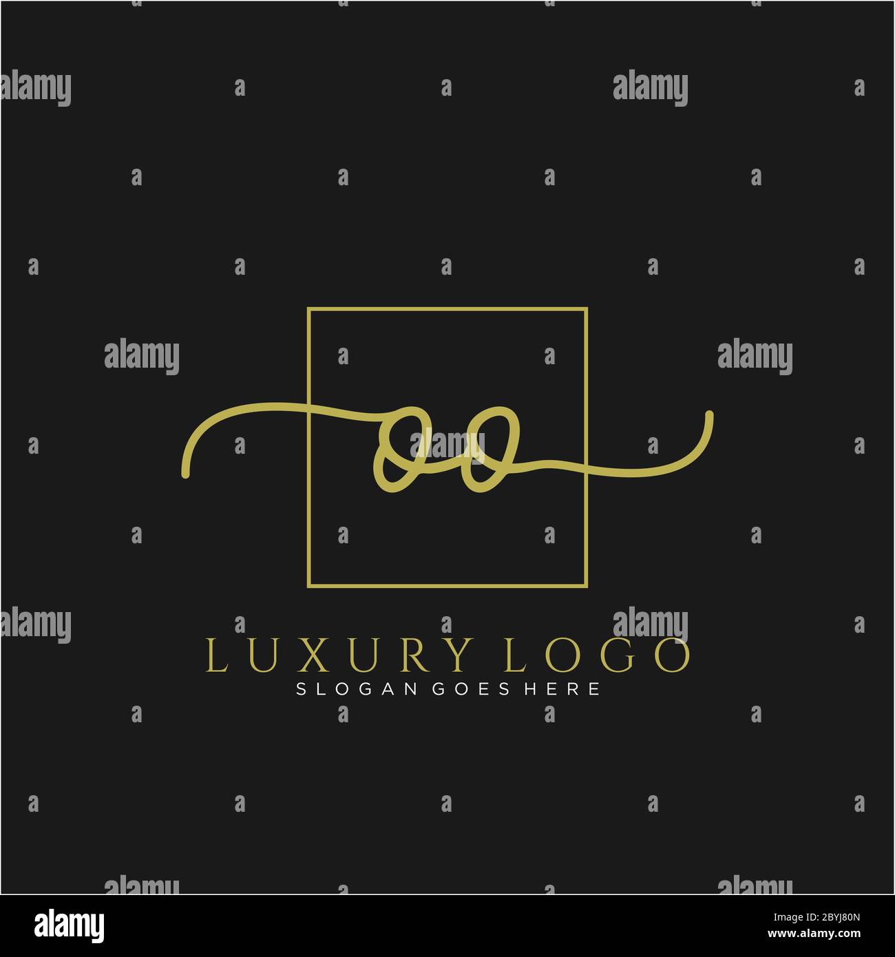 Oo logo vector vectors hi-res stock photography and images - Alamy