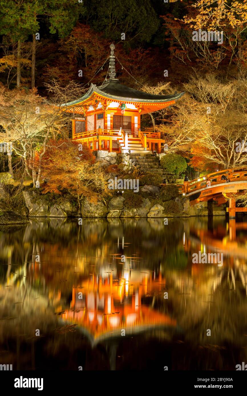 Daigoji Temple Night Kyoto Japan Stock Photo - Alamy