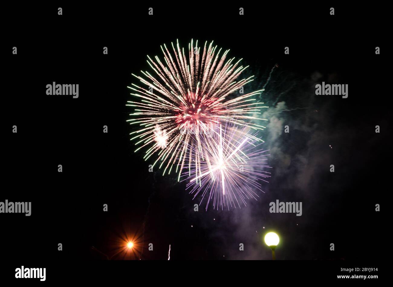 Line for fireworks hi-res stock photography and images - Alamy