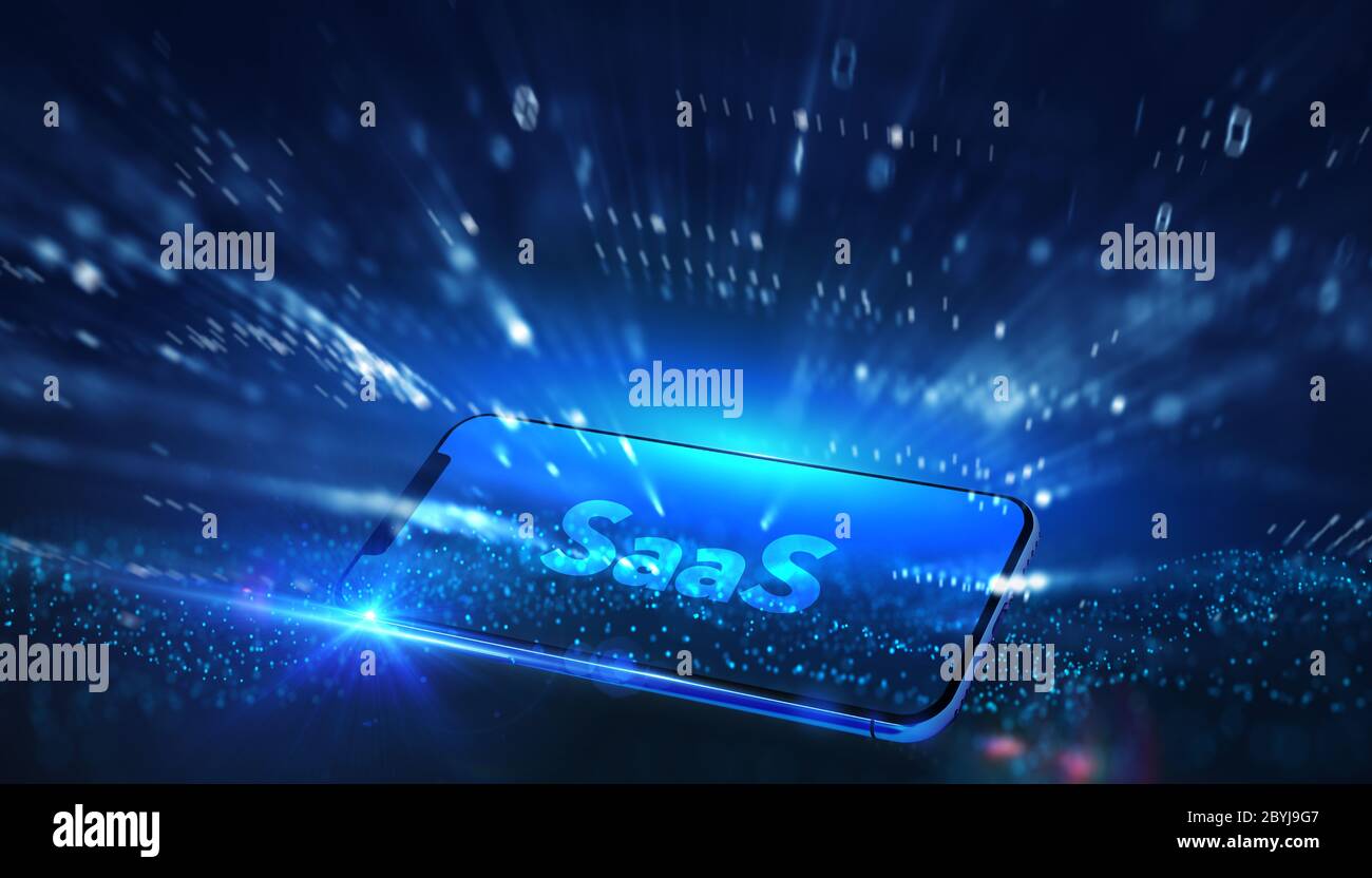 Software as a service saas hi-res stock photography and images - Alamy