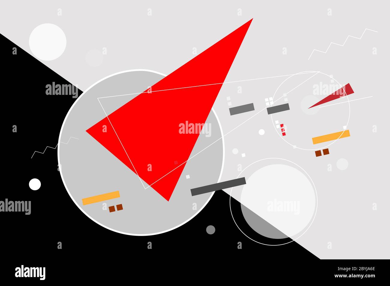 Red wedge poster Stock Vector Images - Alamy