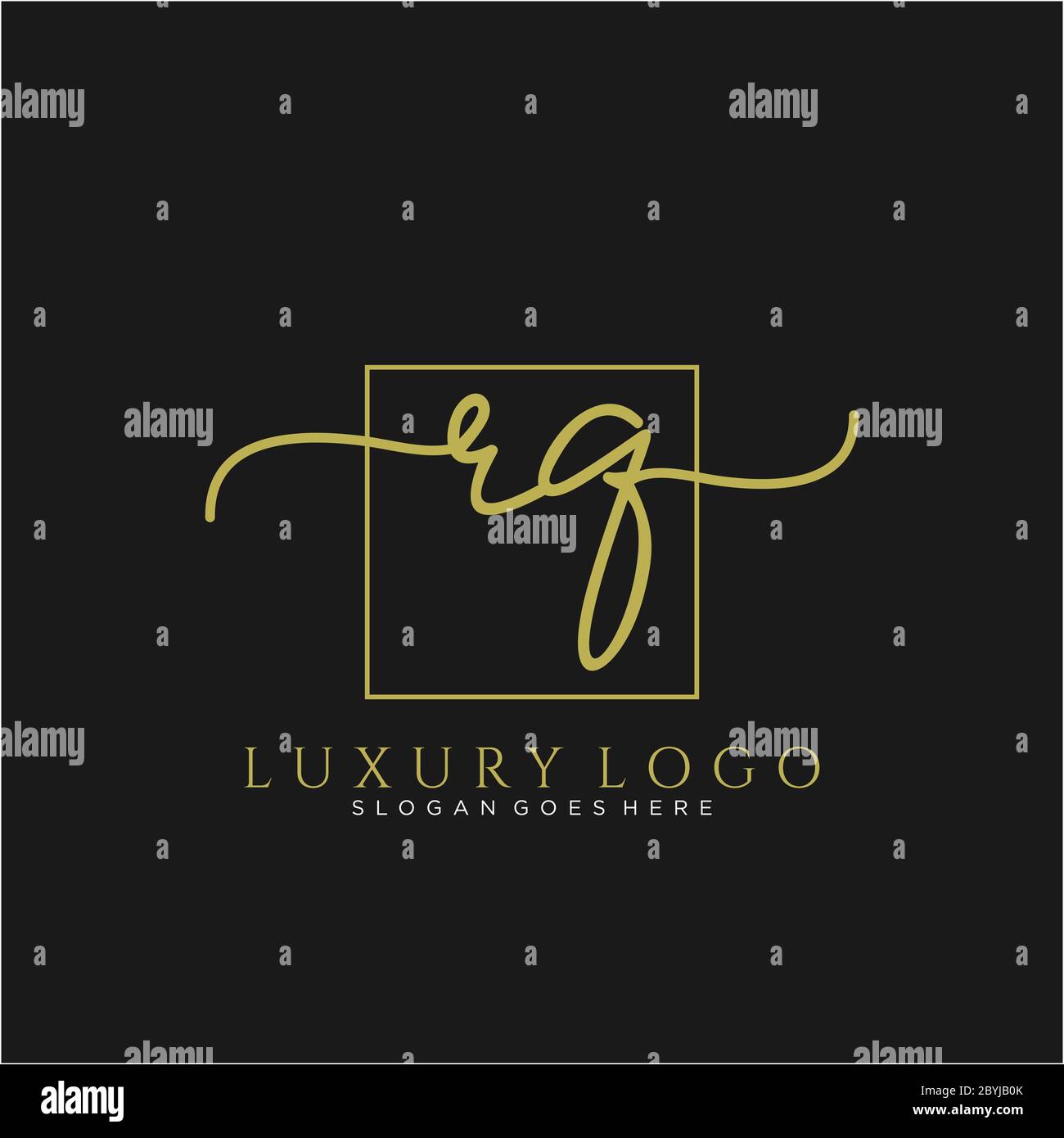 Rq logo vector vectors hi-res stock photography and images - Alamy