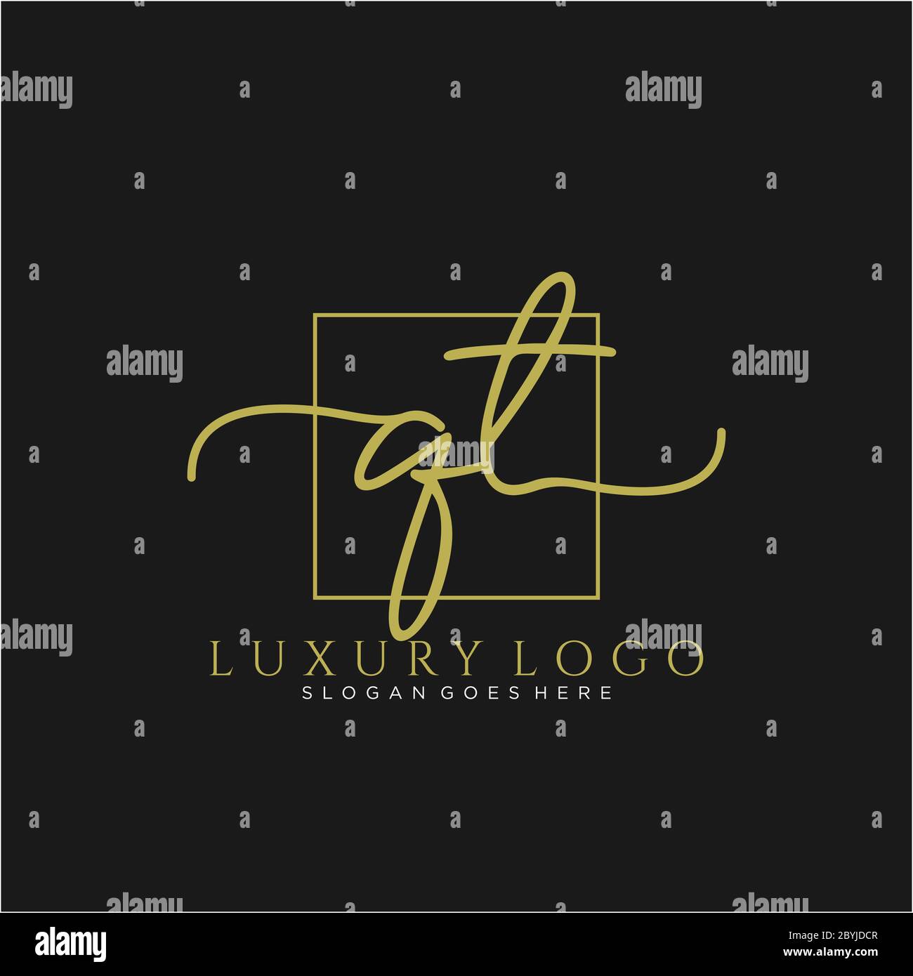 Qt initials logo Stock Vector Images - Alamy