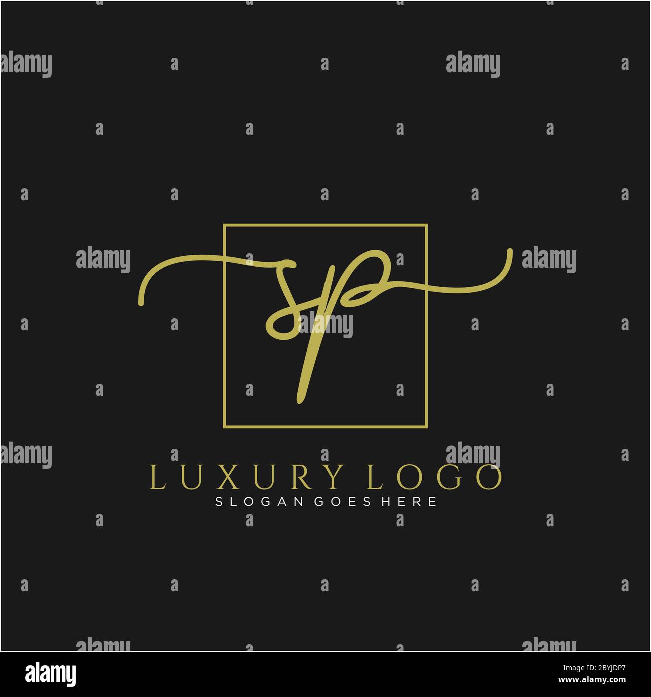 Sp font vector vectors hi-res stock photography and images - Alamy