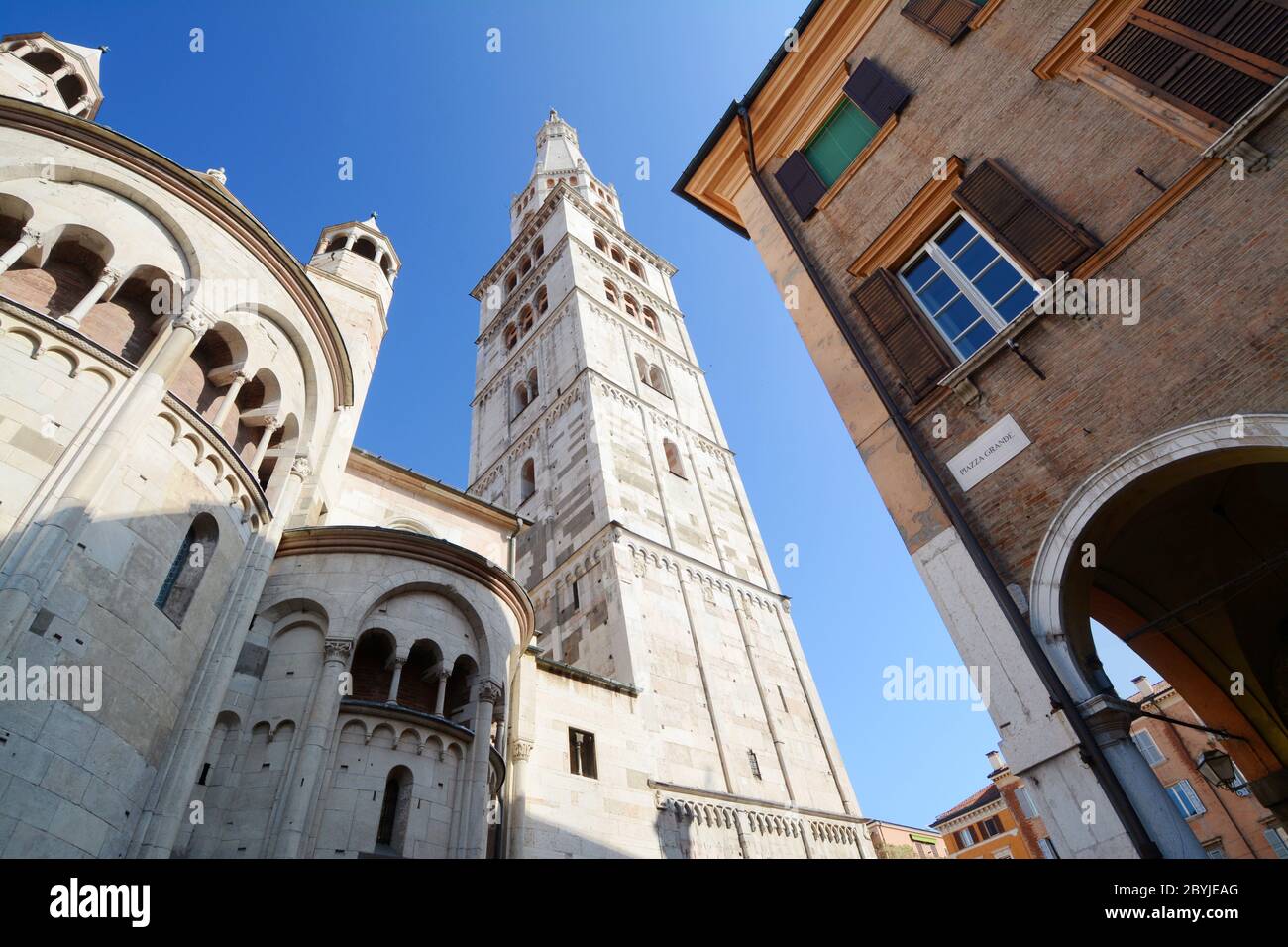 Italy /Modena – June 23, 2019: the Modena Cathedral is a masterpiece of ...