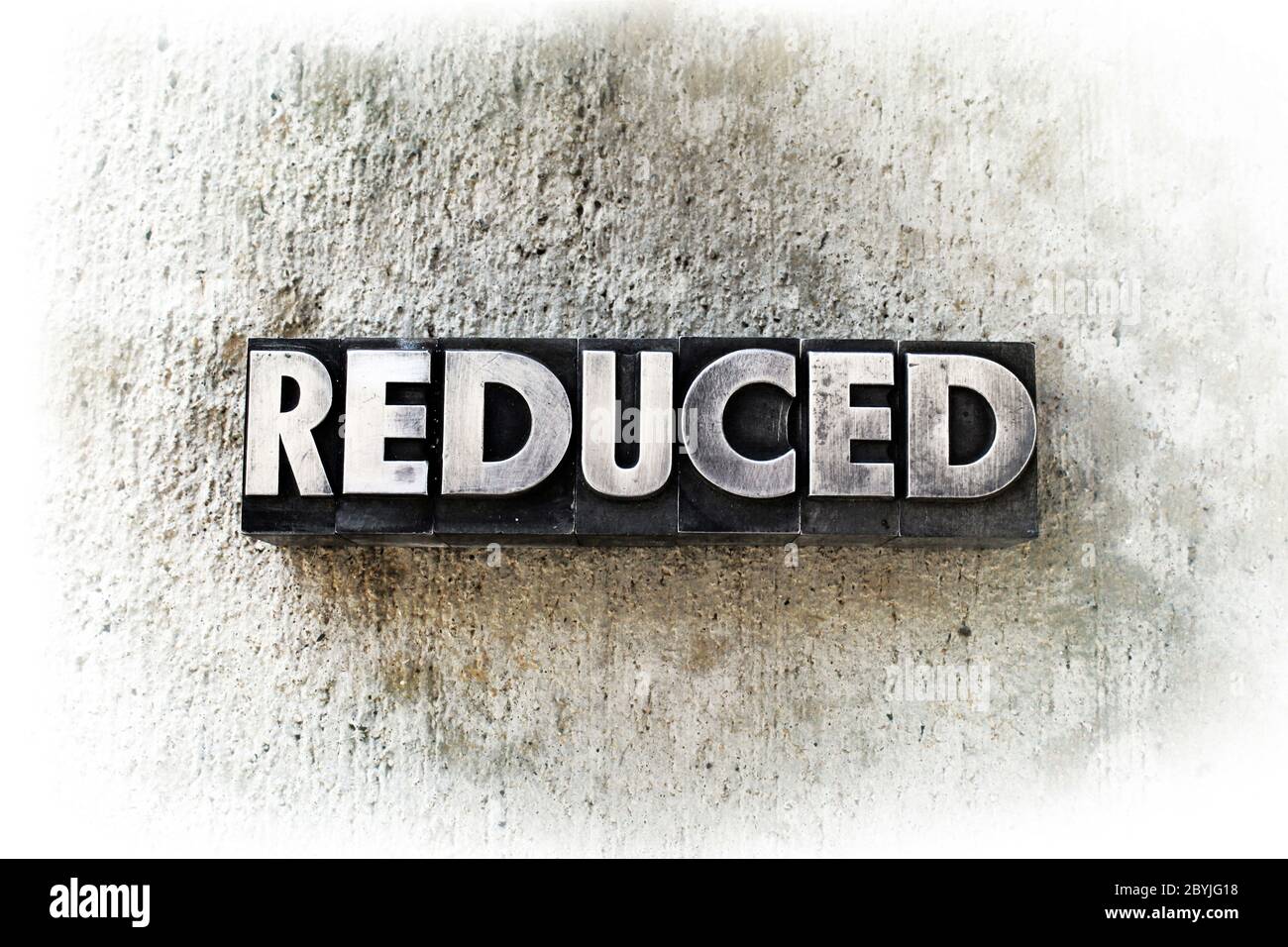 Alphabet letter word reduce hi-res stock photography and images - Alamy