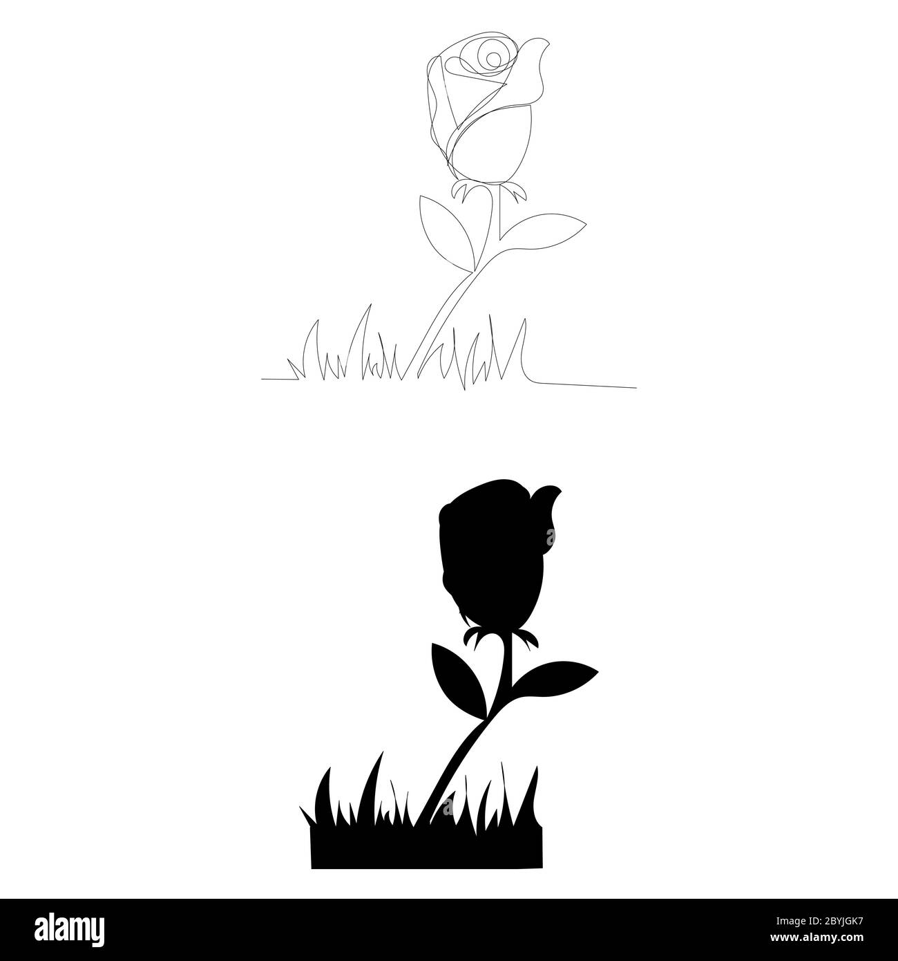 Growing continuous Stock Vector Images - Alamy