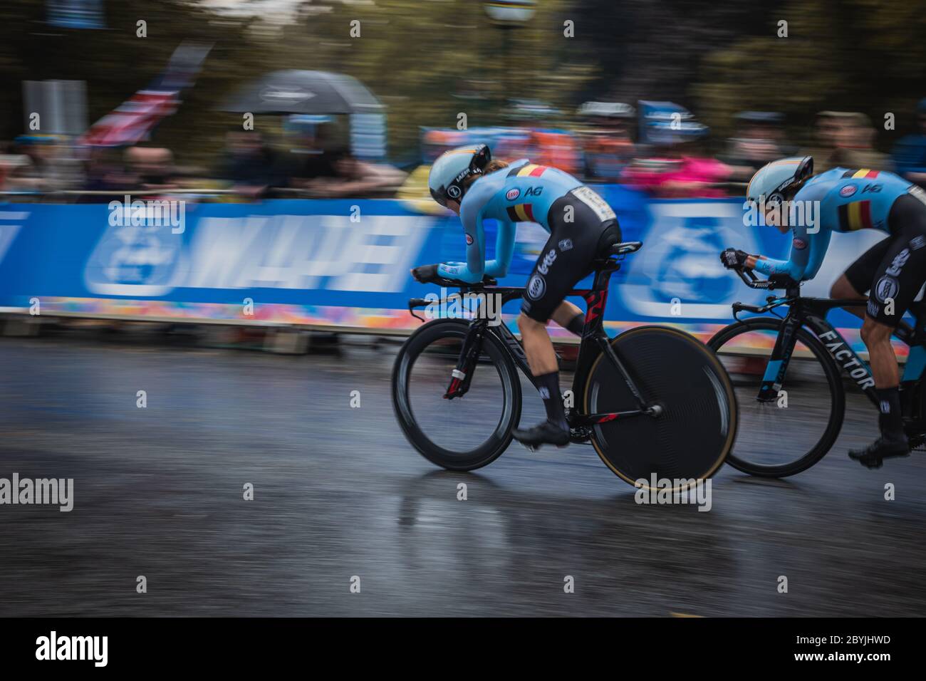 The UCI Cycling event from 2019 in Harrogate and Yorkshire, England ...