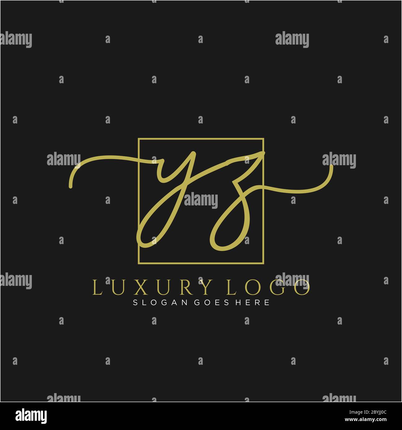 Yz Symbol Stock Vector Images - Alamy