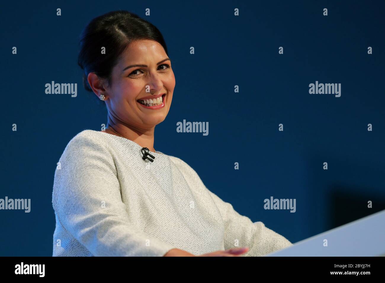 Priti patel portrait hi-res stock photography and images - Alamy
