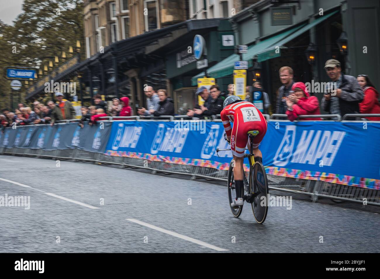 The UCI Cycling event from 2019 in Harrogate and Yorkshire, England ...