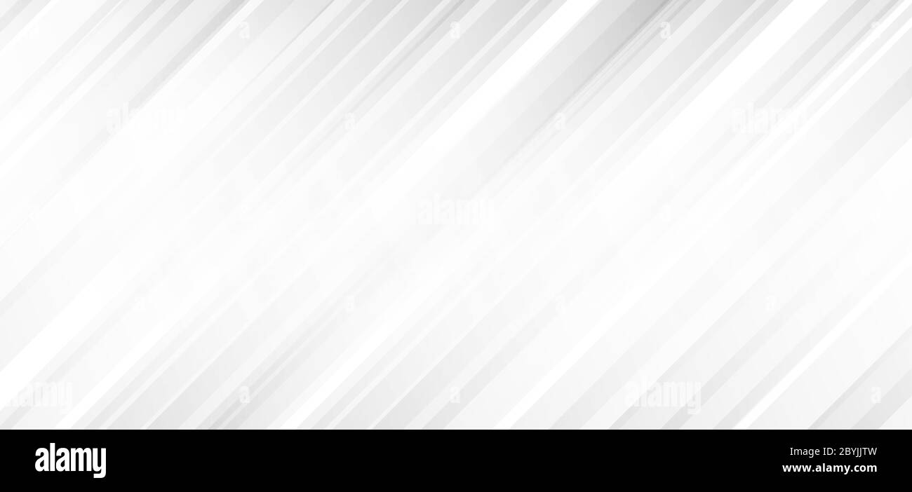 Abstract white and gray diagonal stripes light gradient pattern ...