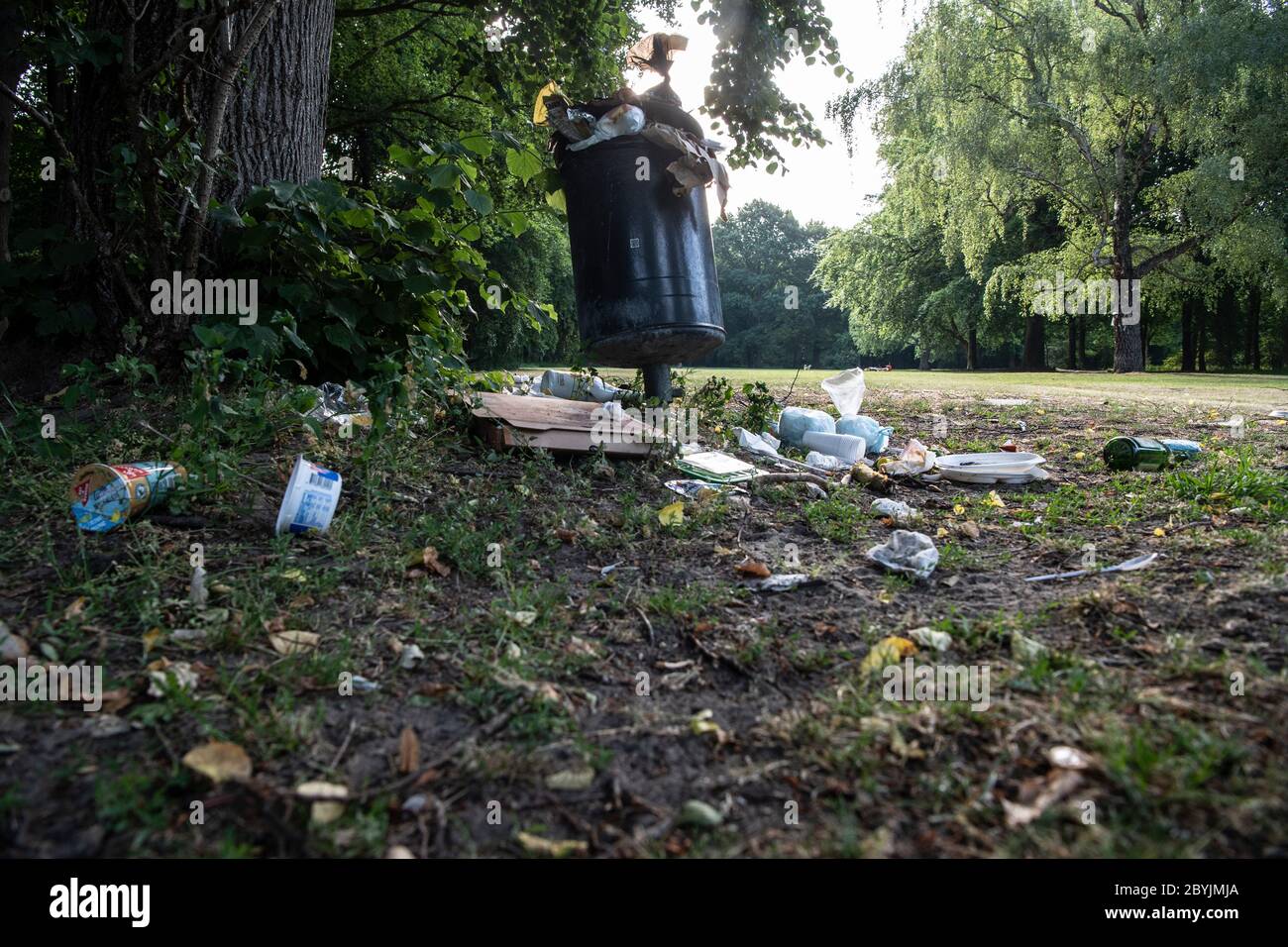 Berlin, Germany. 10th June, 2020. Trash is in the zoo. Credit: Paul ...