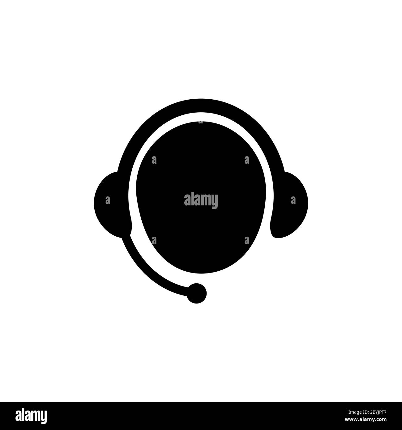 Customer, service support or communication with the operator icon in ...