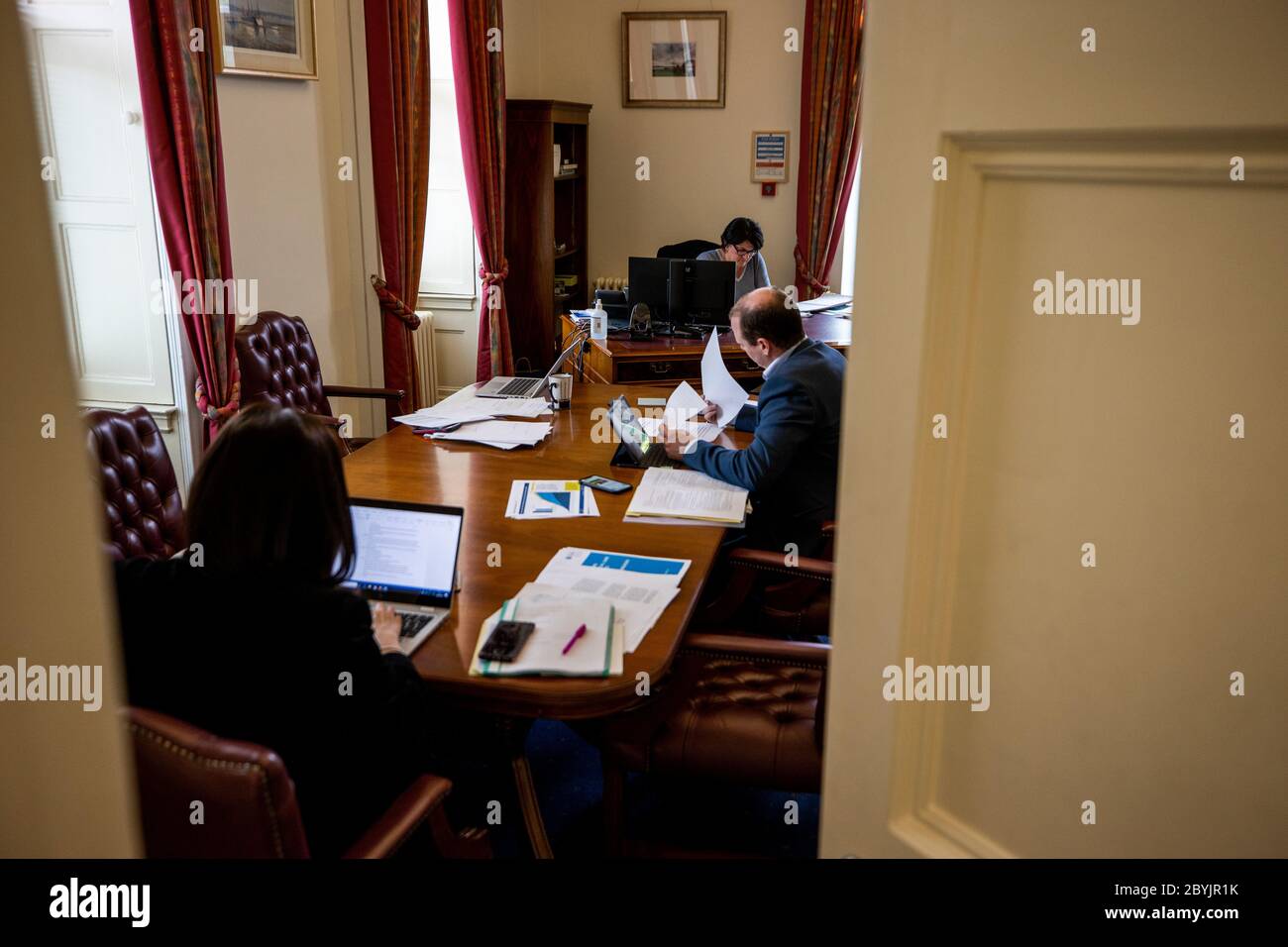Behind the scenes at Stormont during the covid-19 pandemic with First ...