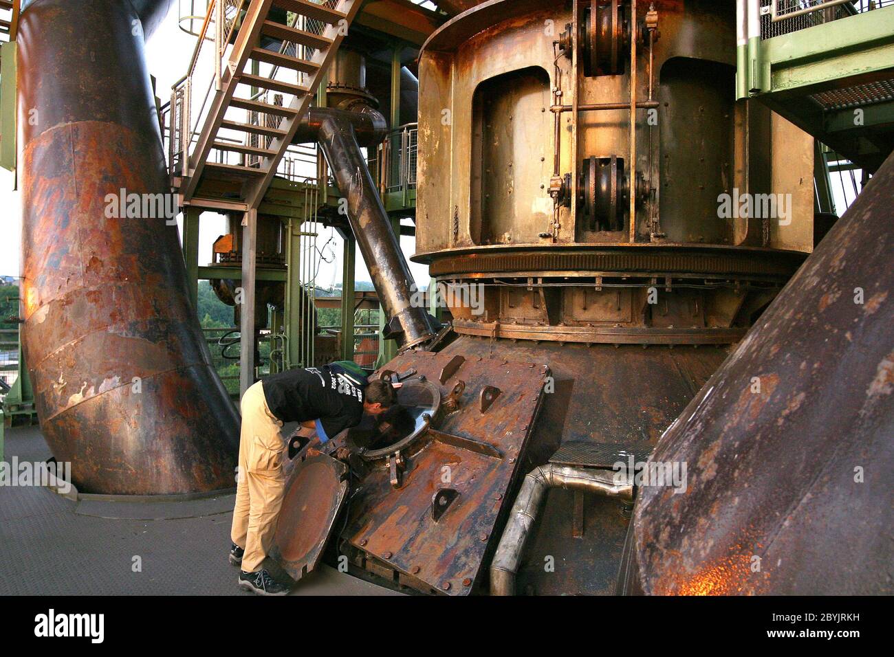 Henrichshuette Hattingen Steelworks, Germany Stock Photo - Alamy