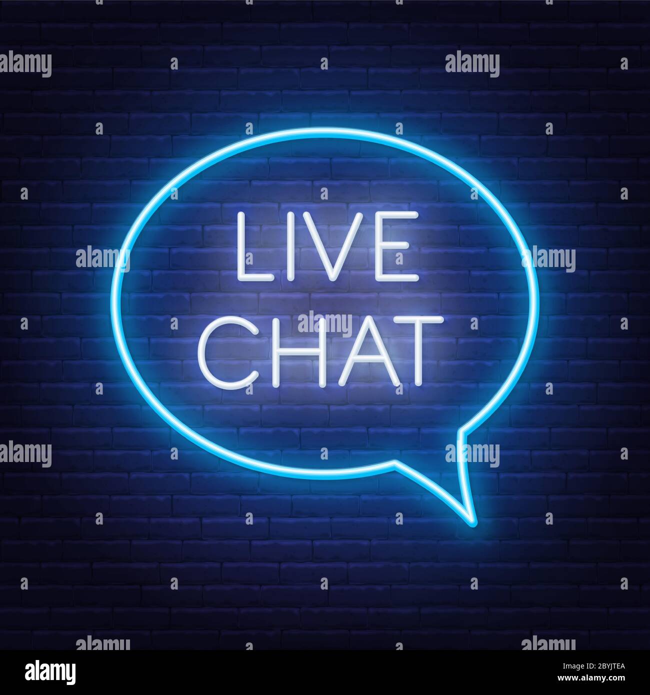 Chat icon on signboard hi-res stock photography and images - Alamy
