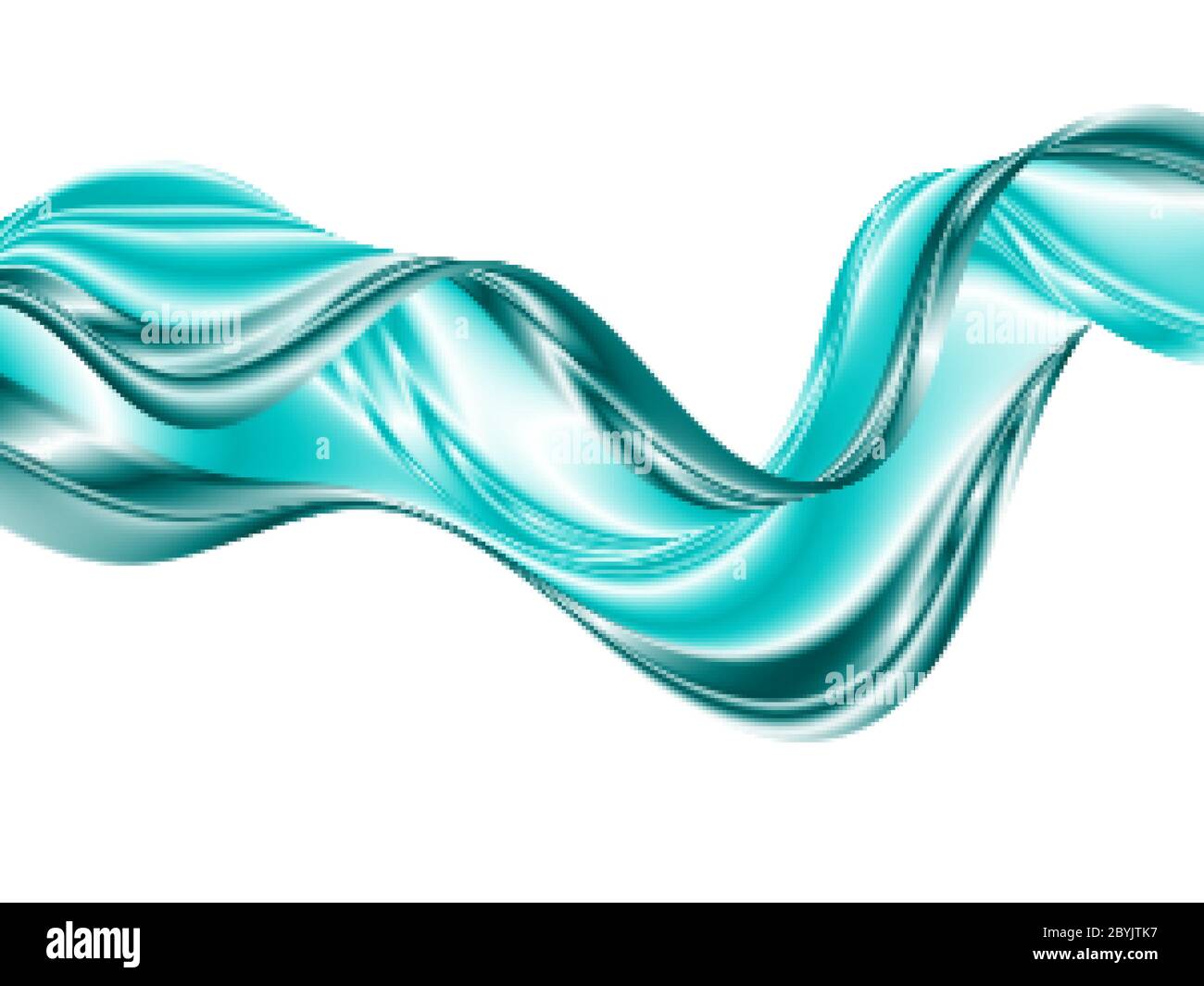 Abstract blue wave vector background Wave blue flow Stock Vector Image ...
