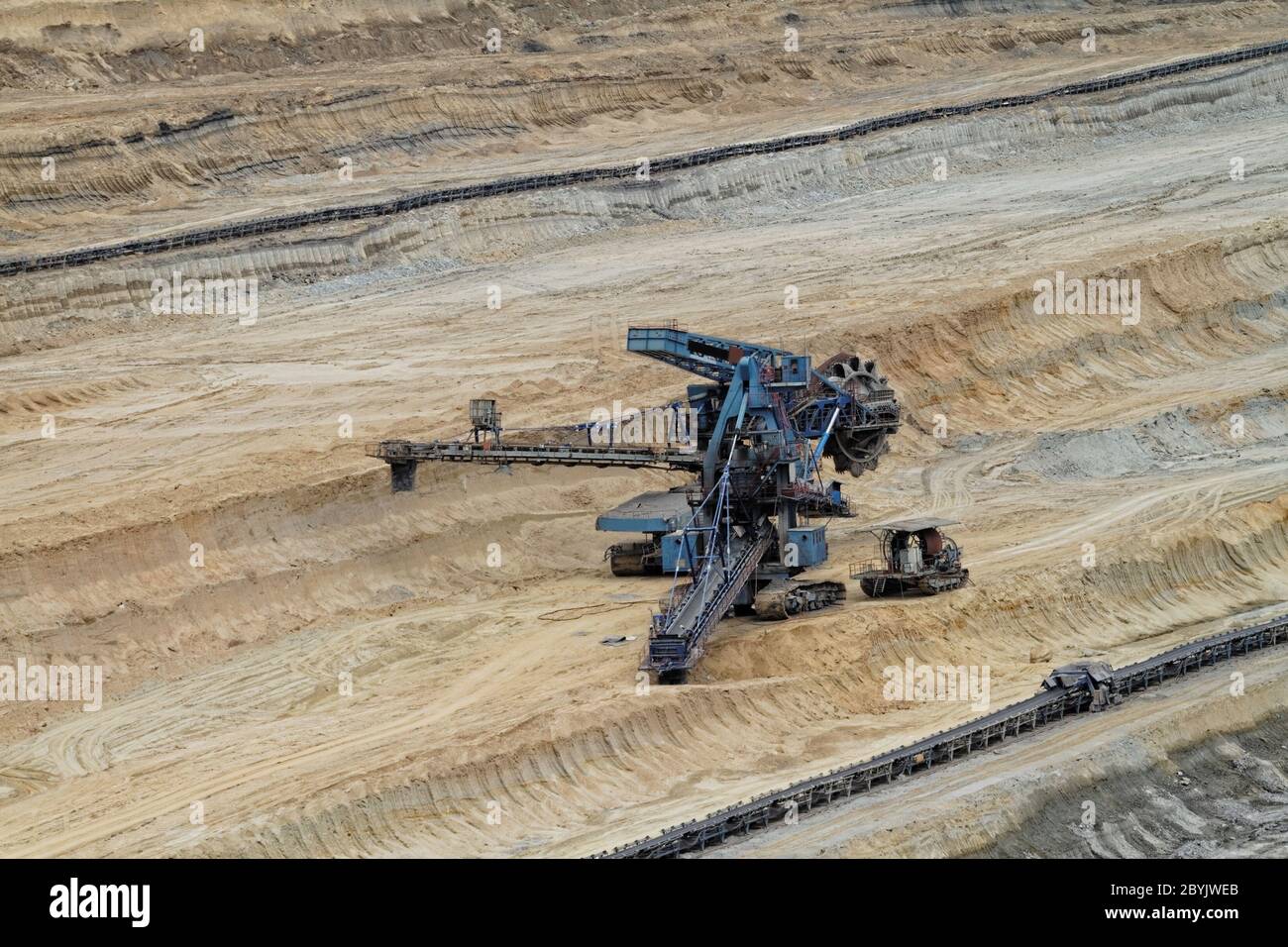 Open pit mining scar hi-res stock photography and images - Alamy