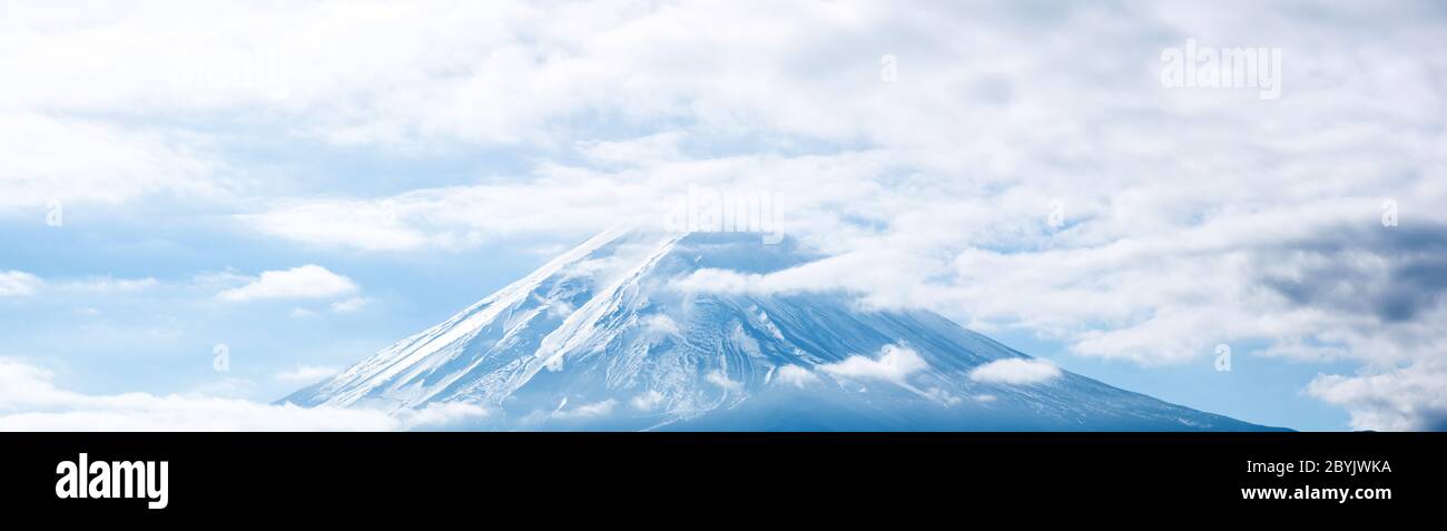 Panorama of Mountain Fuji Stock Photo - Alamy