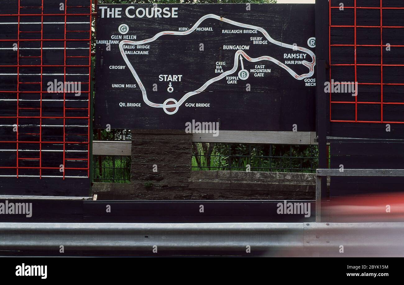 Tt road coarse road signs hi-res stock photography and images - Alamy