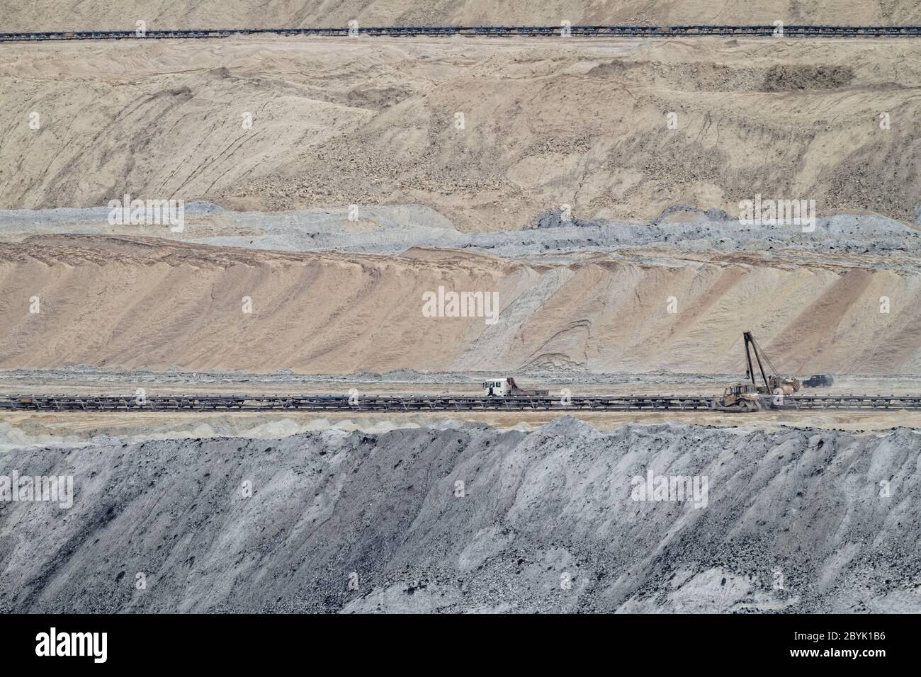 Open pit mining scar hi-res stock photography and images - Alamy