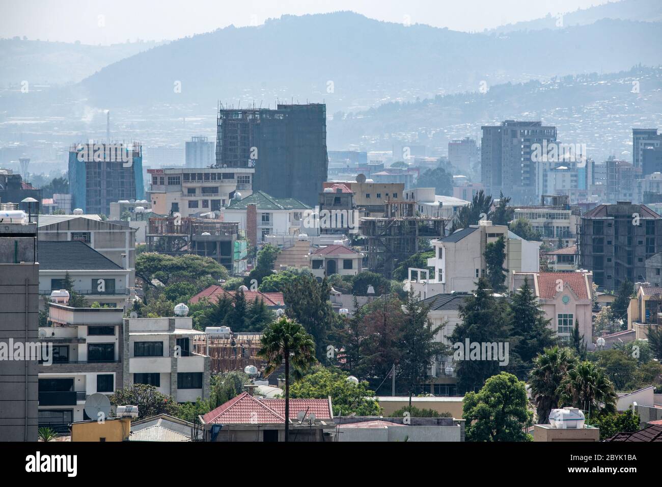 Aerial view city addis ababa hi-res stock photography and images - Alamy