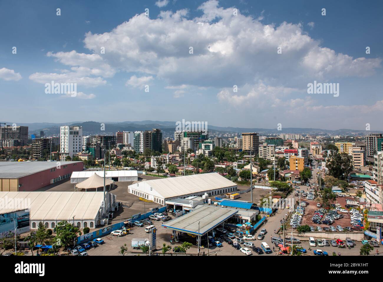 Ethiopia addis ababa street view hi-res stock photography and images ...