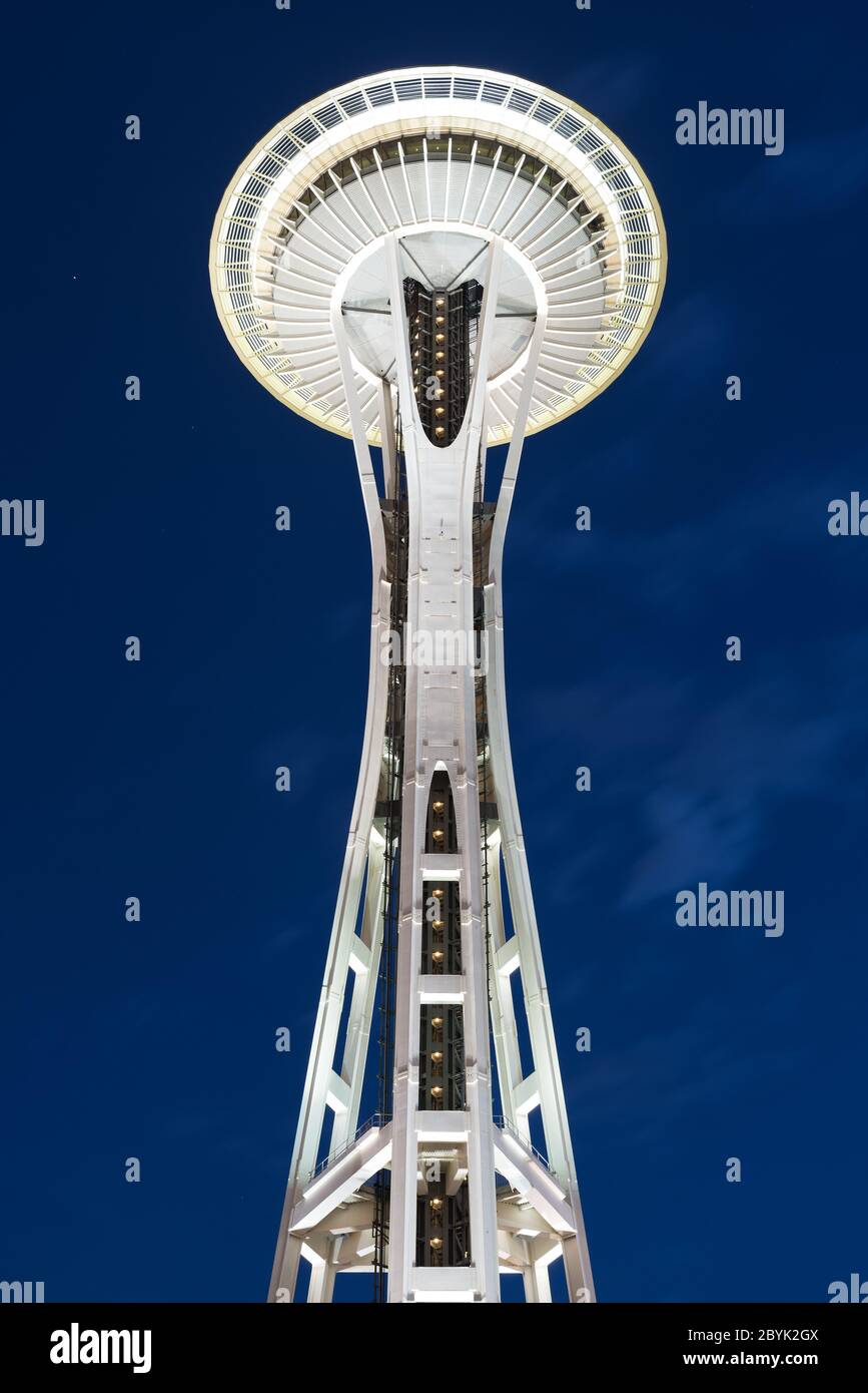 Seattle, Washington, United States - A view of the structure of the ...