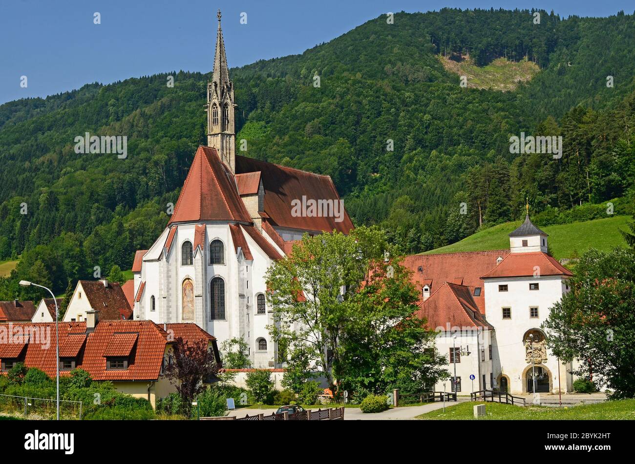 Austria, former monastery named Kartause Gaming, now an event and ...