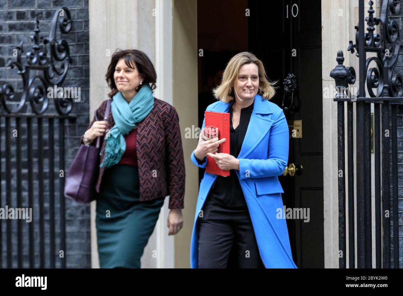 British Conservative Party politician and minister, Amber Rudd MP, and ...