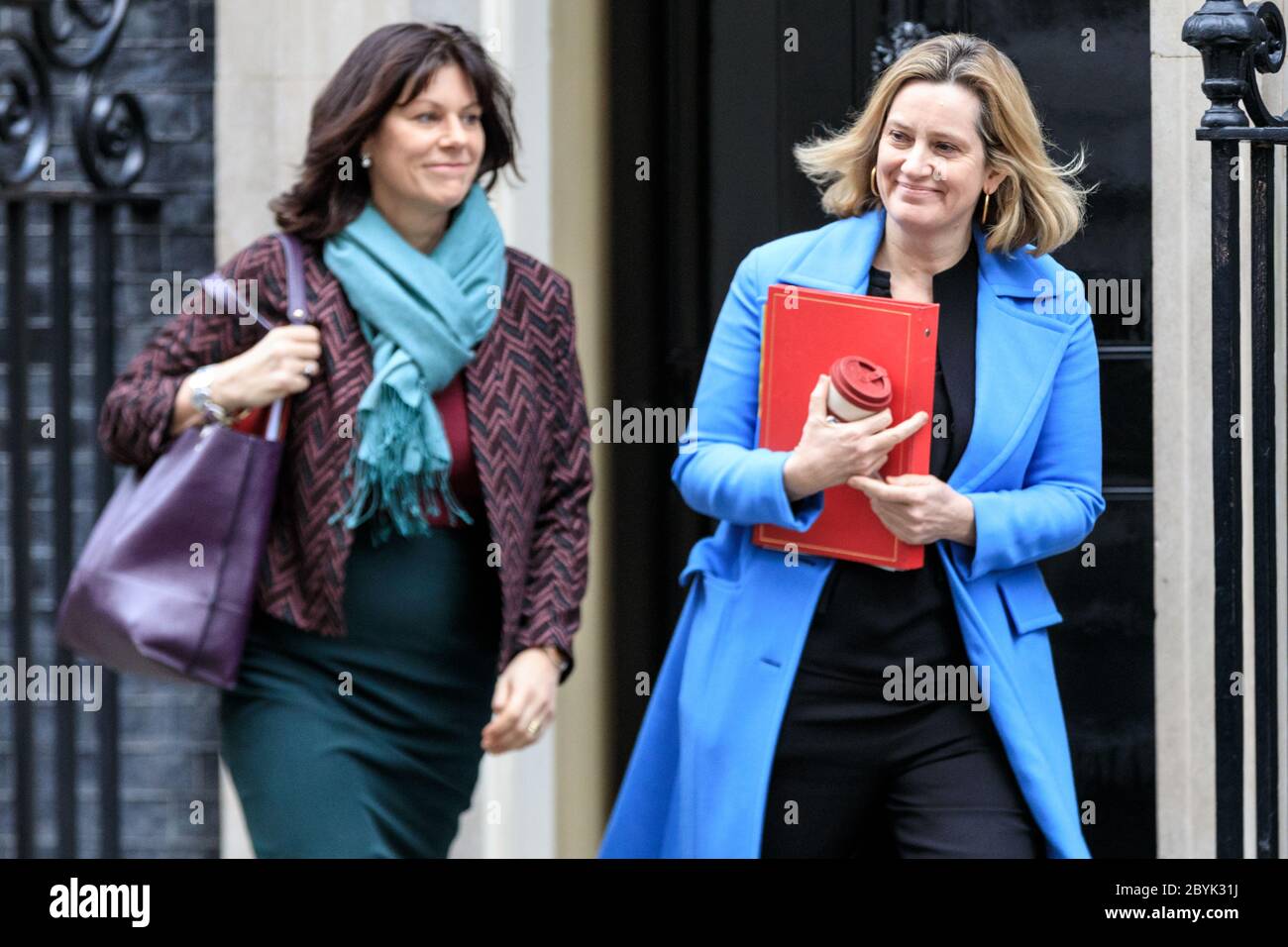 British Conservative Party politician and minister, Amber Rudd MP, and ...