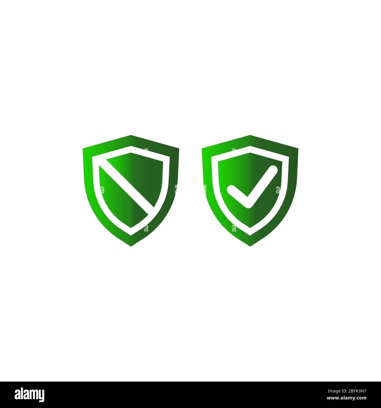 Green tick logo hi-res stock photography and images - Alamy