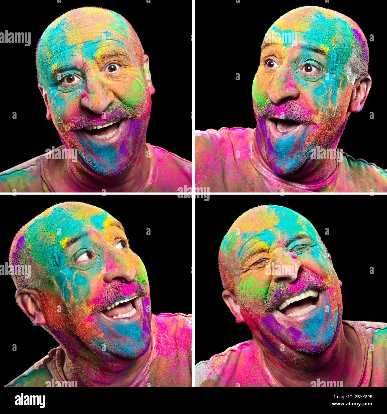 Bald colors hi-res stock photography and images - Alamy