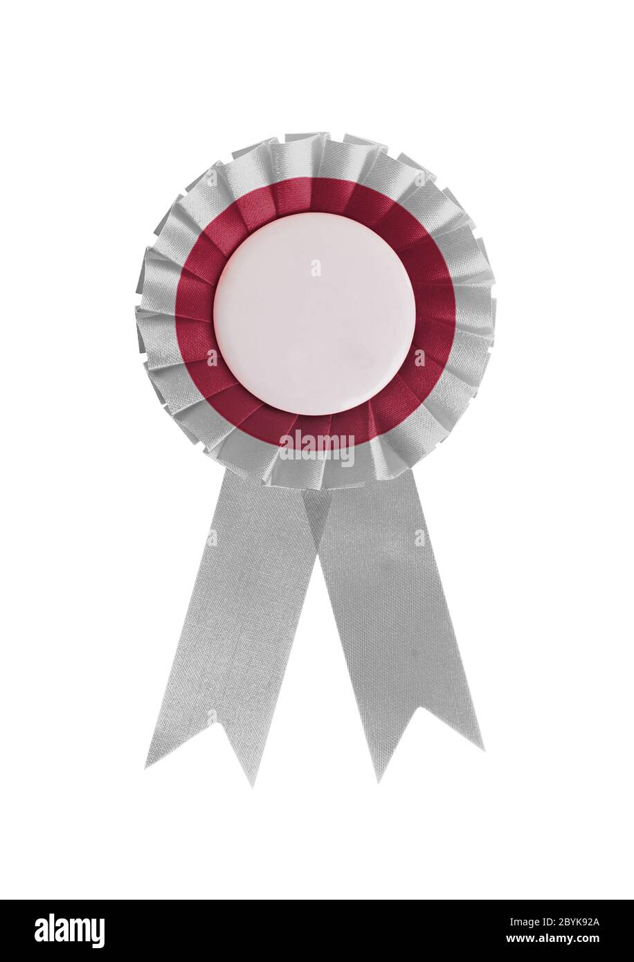 Award ribbon isolated on a white background Stock Photo - Alamy