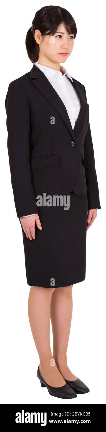 Serious looking female Cut Out Stock Images & Pictures - Alamy