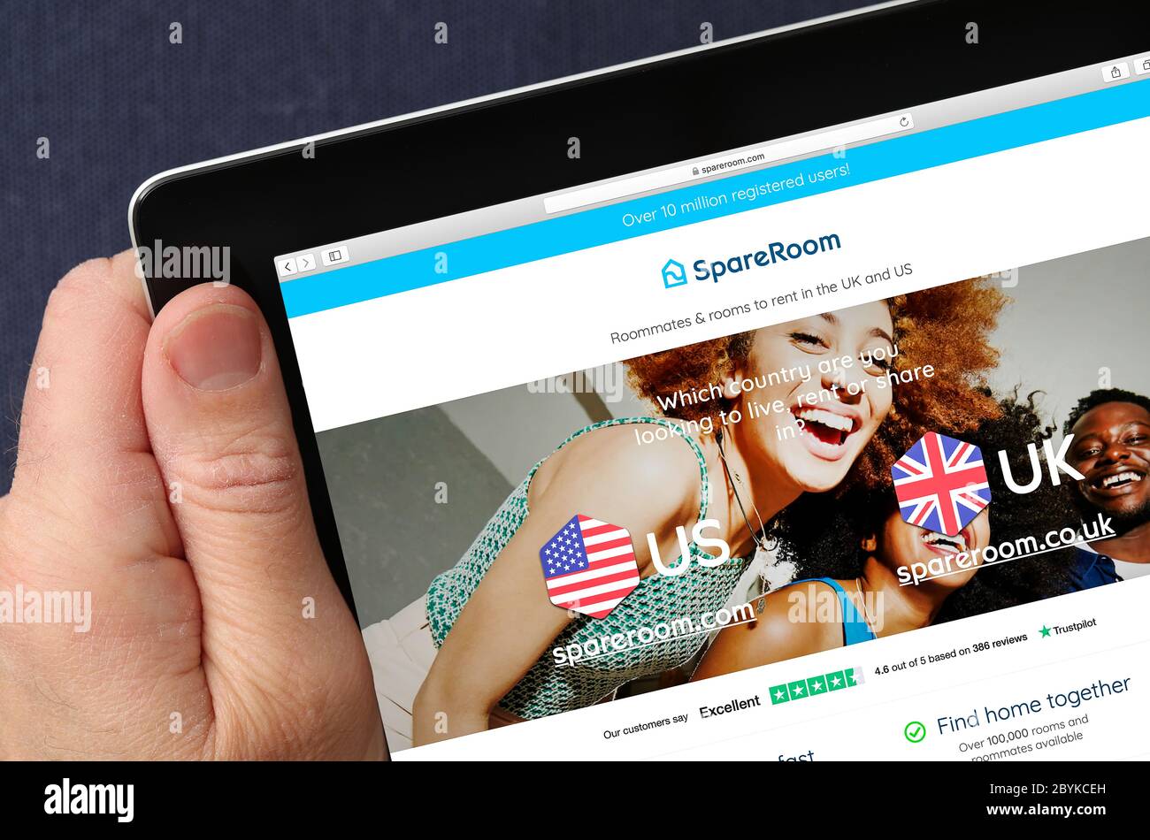 Spareroom logo hi-res stock photography and images - Alamy