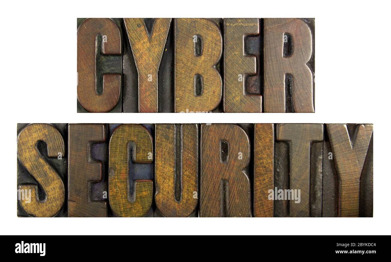 Cyber letters Cut Out Stock Images & Pictures - Alamy