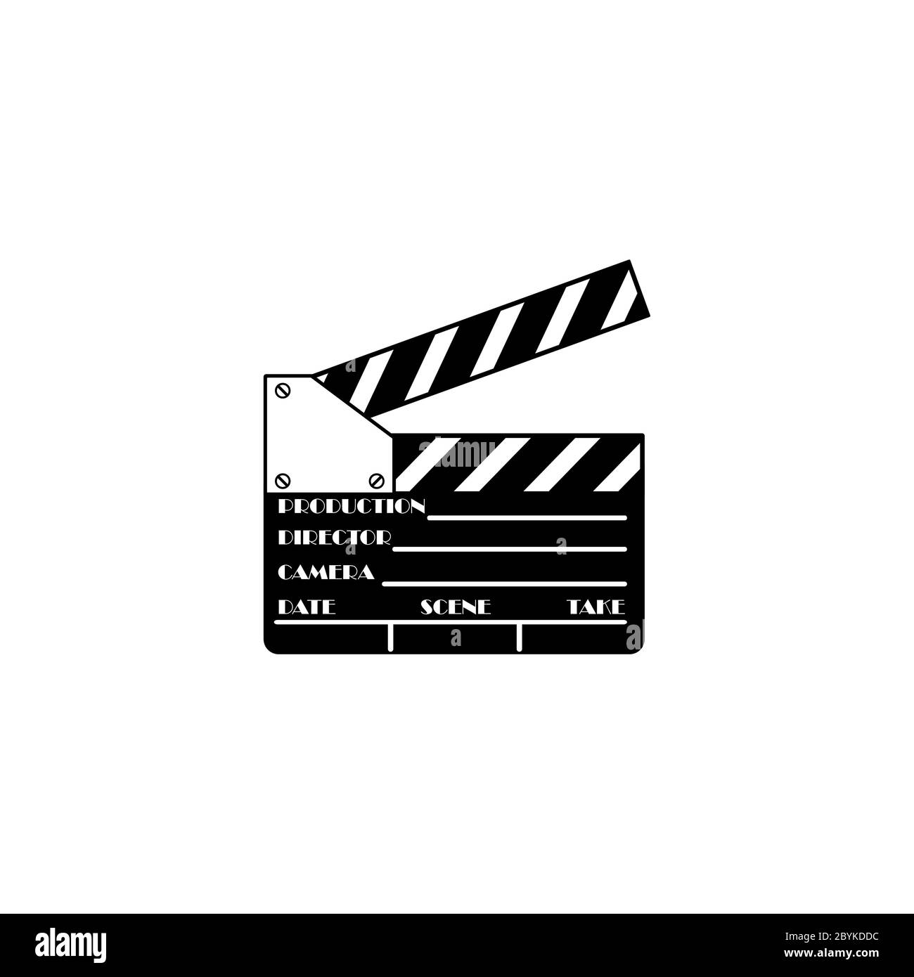 Movie Slate Vector