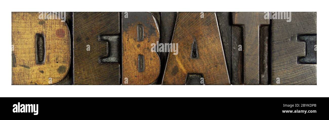Candidates debate Cut Out Stock Images & Pictures - Alamy