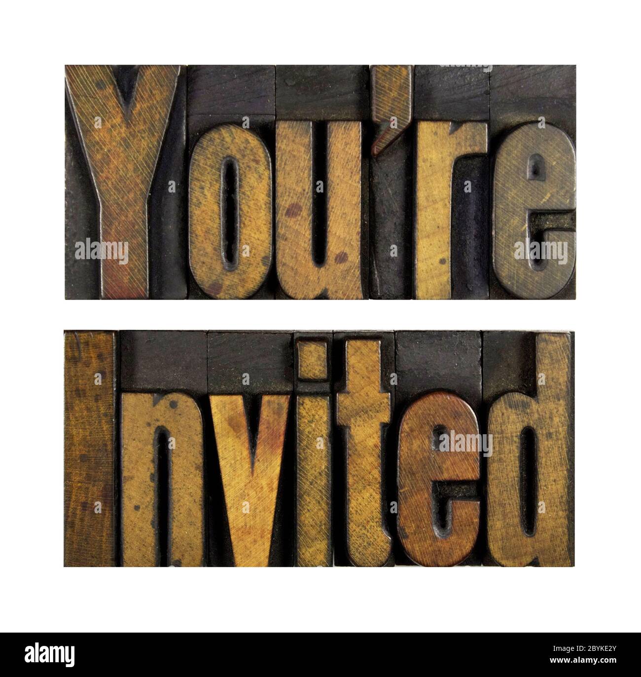 You're invited Cut Out Stock Images & Pictures - Alamy