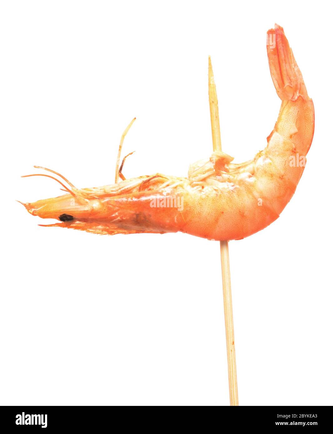 Shrimp seafood grill barbecue Cut Out Stock Images & Pictures - Alamy