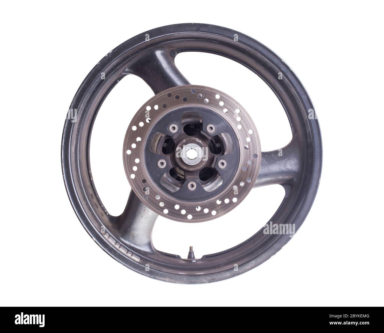 Used rim of a motorcycle Stock Photo - Alamy