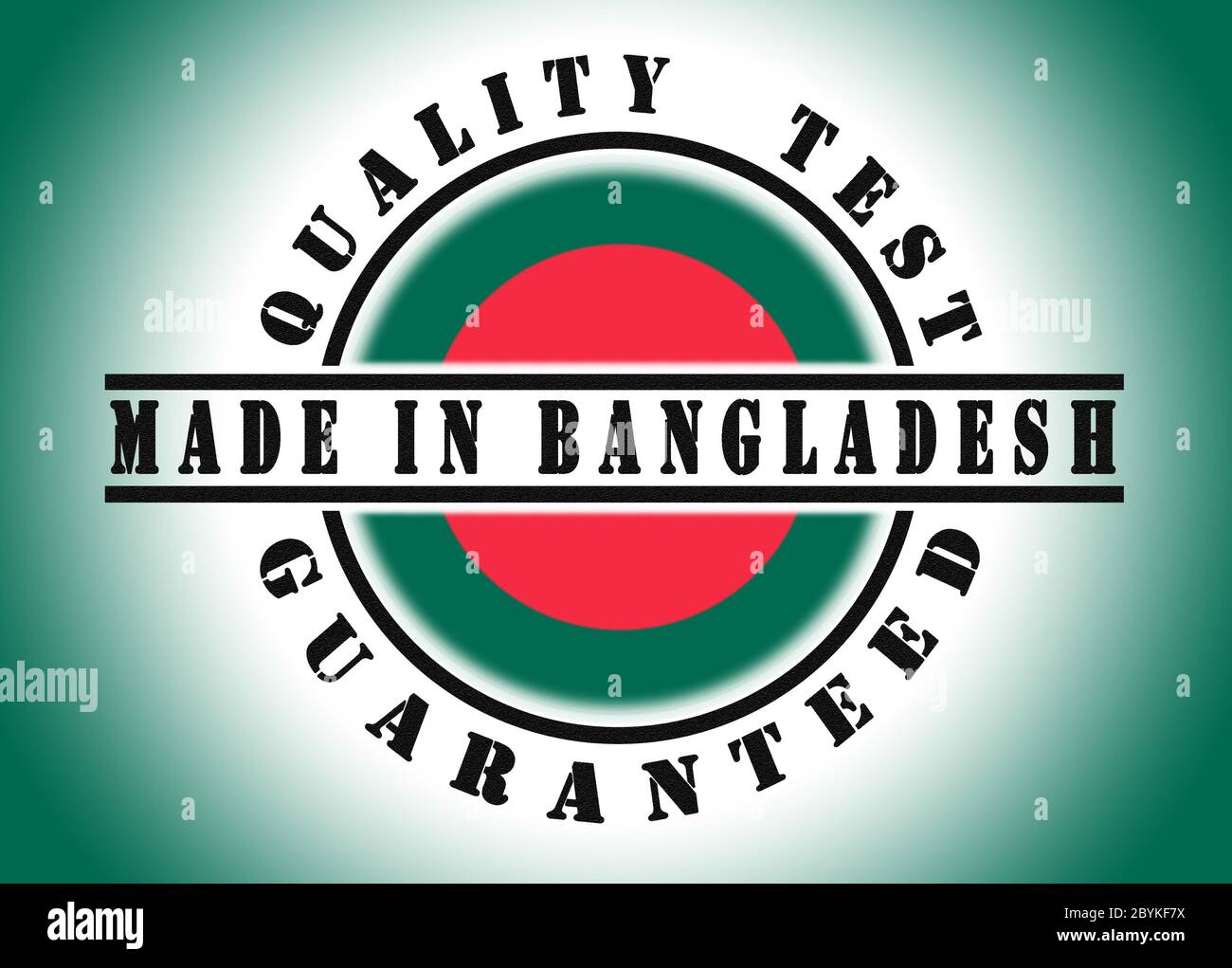 Quality test guaranteed stamp Stock Photo - Alamy