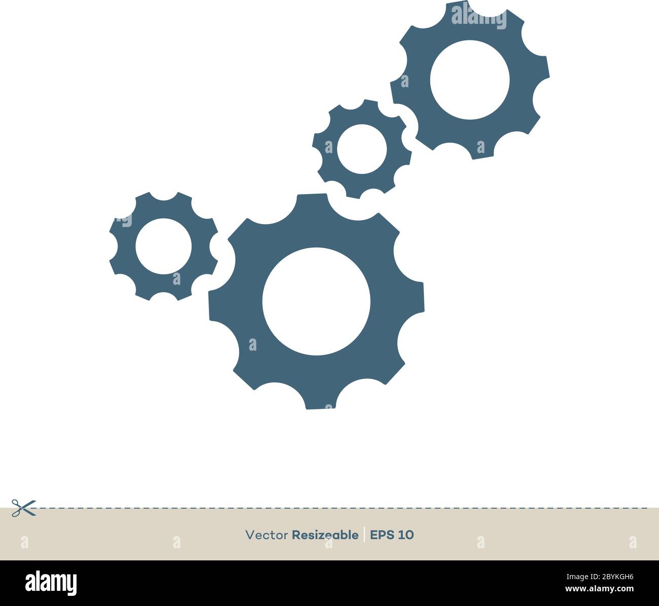 Gear Vector Logo. Repair Icon Template Illustration Design. Vector EPS ...