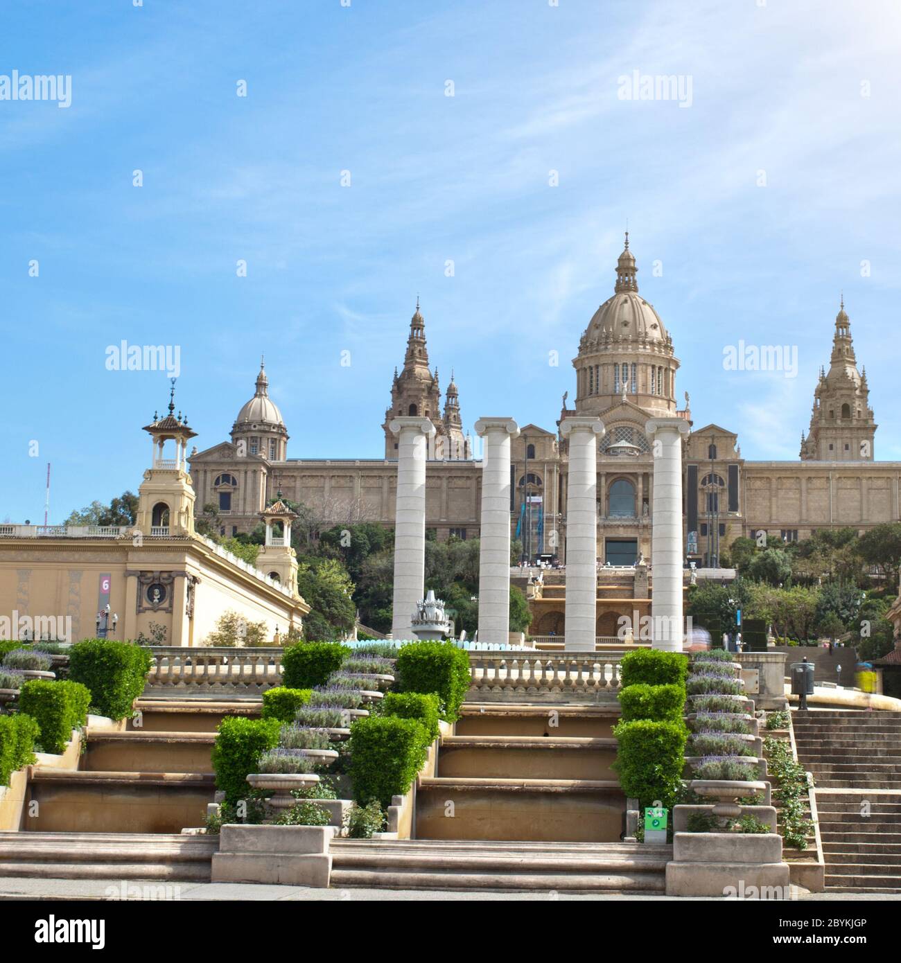 National Museum in Barcelona, Spain Stock Photo - Alamy